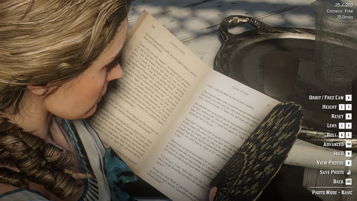 Red Dead never ceases to amuse me: NPC reading a real book, and you can ...