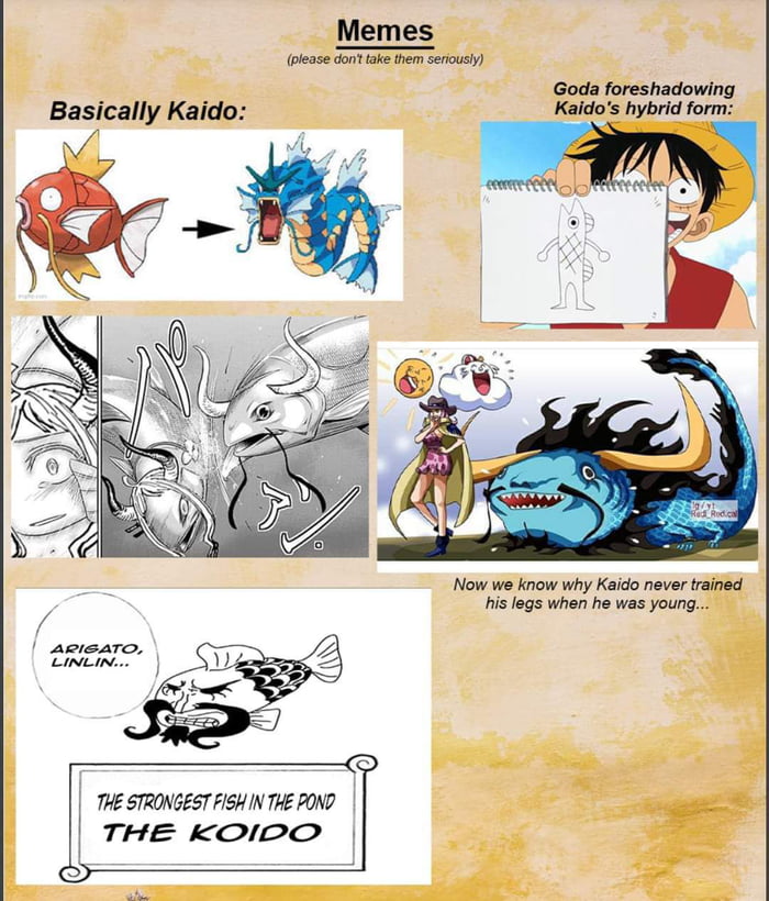 Kaido memes. - 9GAG