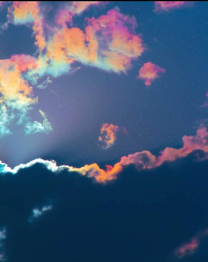 Rainbow clouds - 9GAG