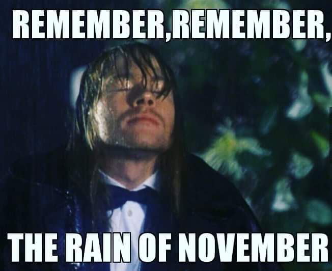 November Rain Guns n Roses - 9GAG