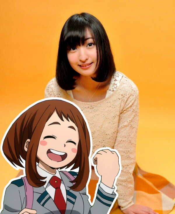 Uraraka Ochaco and her voice actor Sakura Ayane have same hairstyle ‿ - 9GAG
