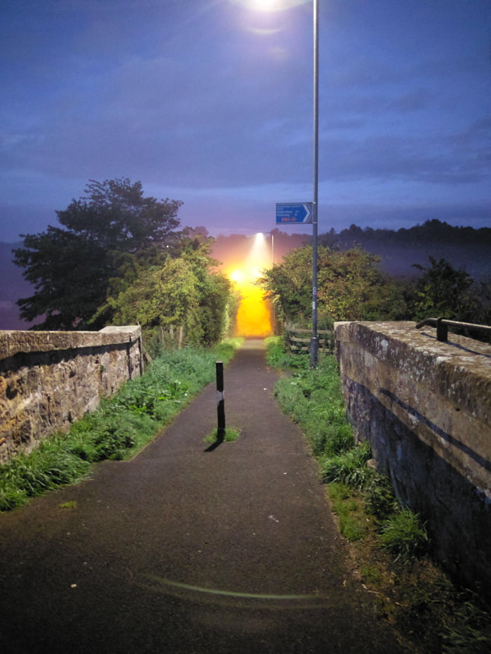 Walking to work at 5am, Scotland. - 9GAG