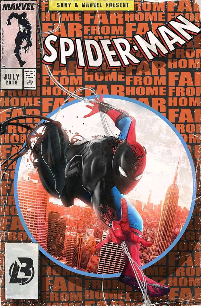 Far From Home (ASM #300 homage) by BossLogic - 9GAG