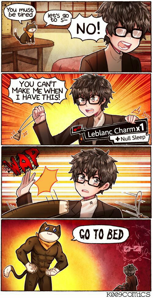 Persona 5 logic - 9GAG