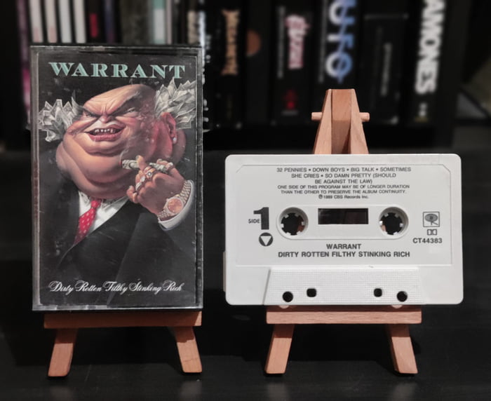 January 31st, 1989, Warrant released Dirty Rotten Filthy Stinking Rich ...