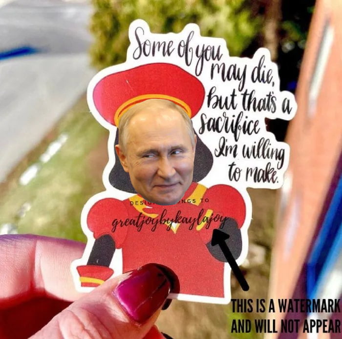 How many russians will have to gave their life to compensate Putin ...