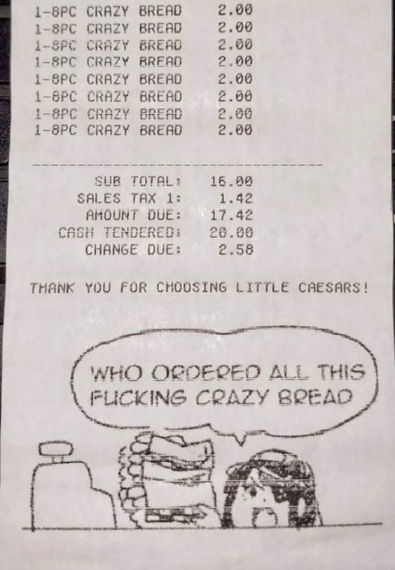 Crazy bread - 9GAG