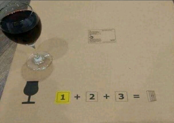 Soooo the wardrobe will magically appear after drinking three glasses of wine? - 9GAG