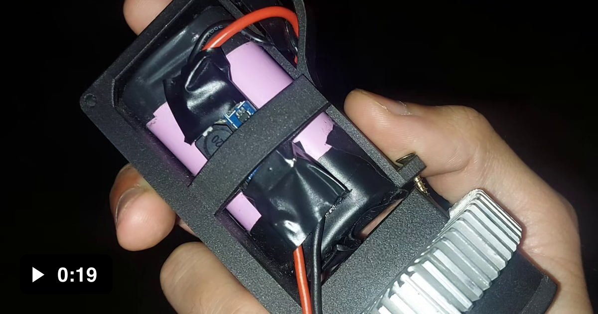 Rate my flashlight (half done) - 9GAG