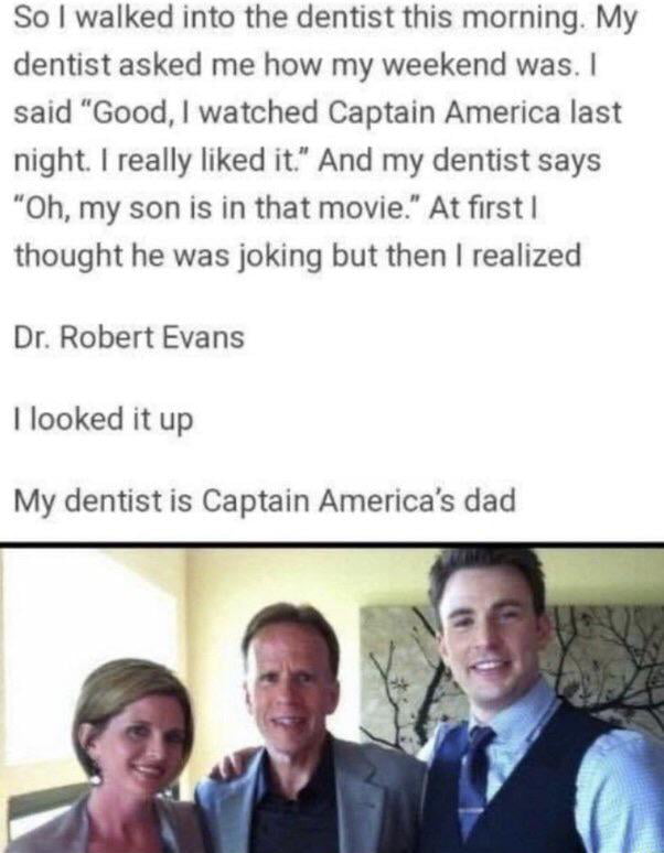 No wonder he has perfect teeth - 9GAG