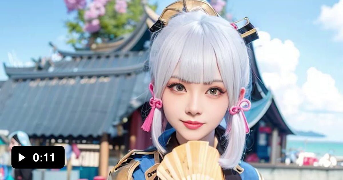 Ayaka - Anime to AI Coser - 9GAG