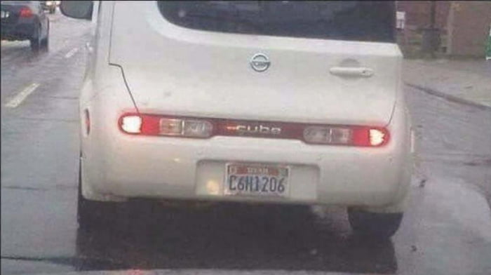 The number plate is the chemical equation for Glucose, and the car is a ...