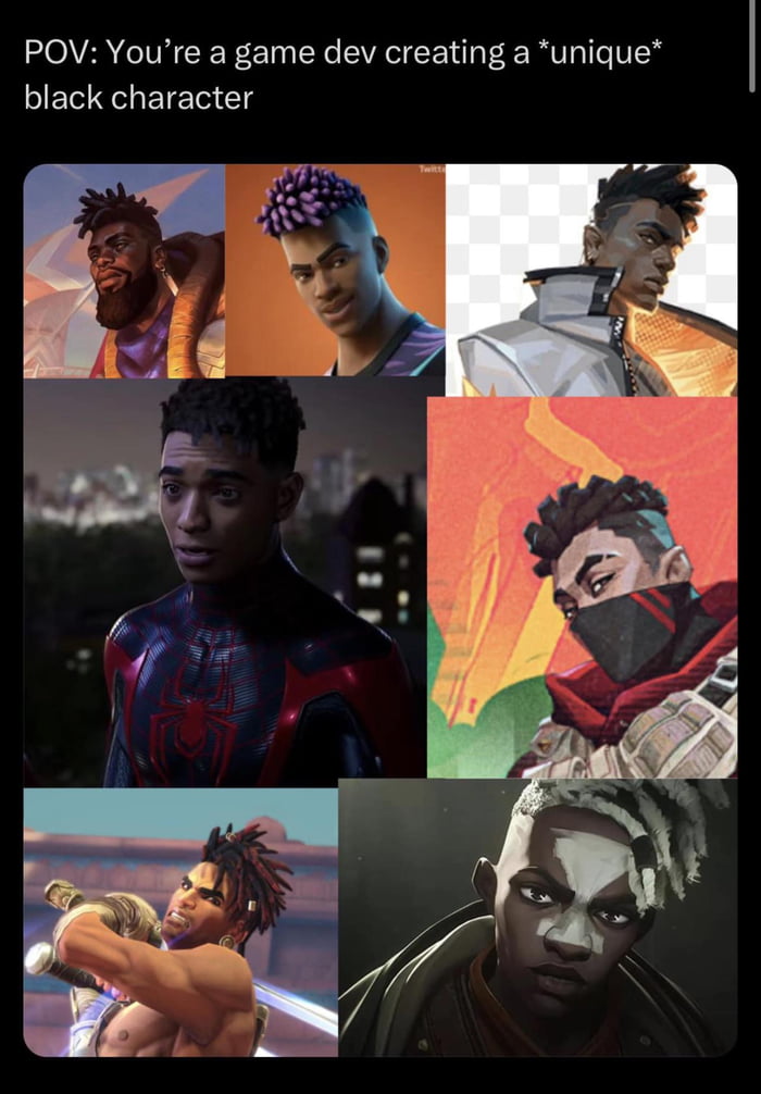 ''All asian people look the same'' - meanwhile game developers - 9GAG