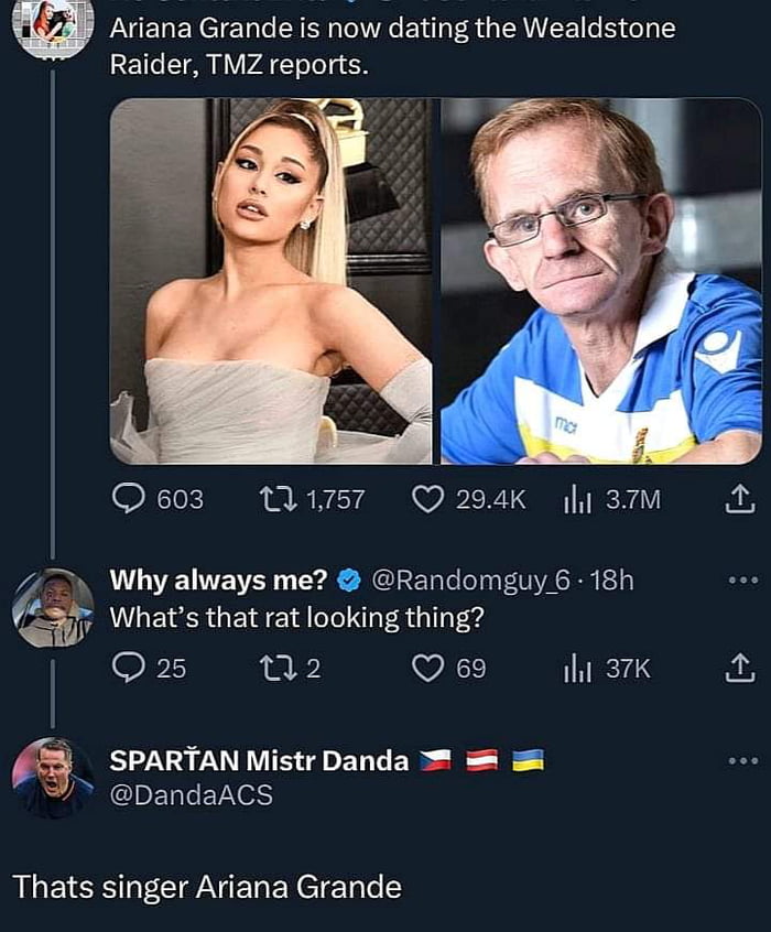 A follow-up to Ariana's new BF - 9GAG