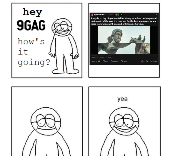 Looking forward to this comment section - 9GAG