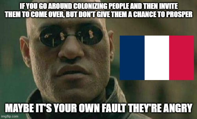 Maybe France is the one to blame a little - 9GAG