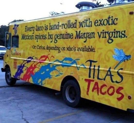 Carlos: The Taco roller.. Mayan virgin equaliser - 9GAG