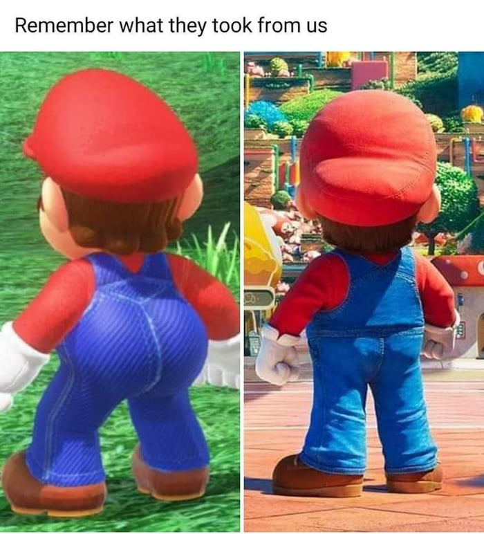 Miss thiccc Mario - 9GAG