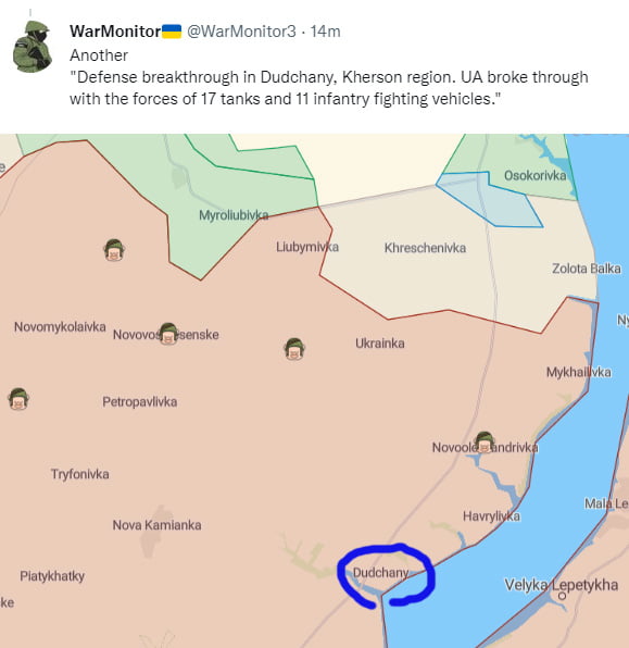 Meanwhile in the Kherson region - 9GAG