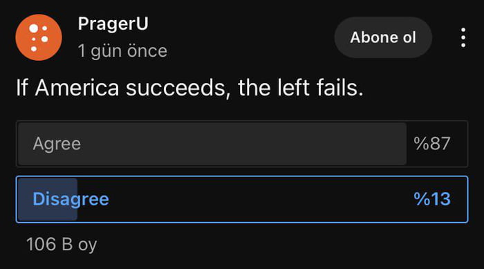 Average PragerU poll - 9GAG