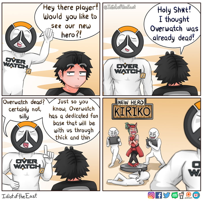 The only good thing about overwatch - 9GAG