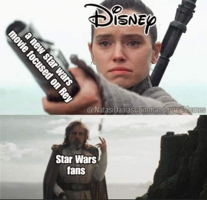 More focused on Rey....?? - 9GAG