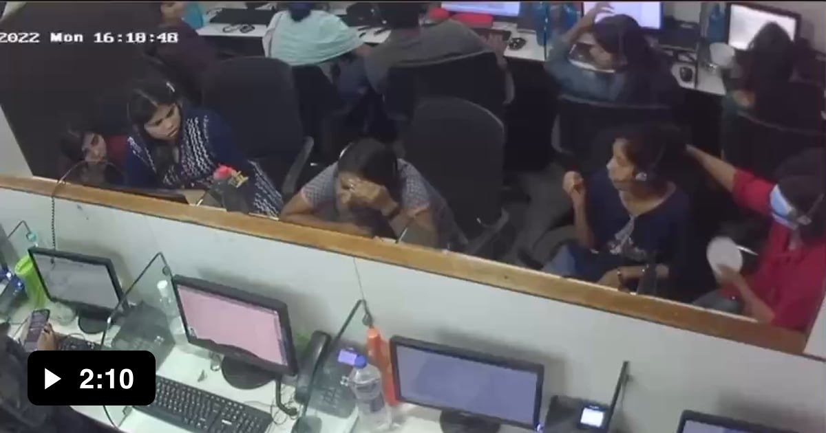 YouTubers infiltrate scam call center and prank employees with their ...