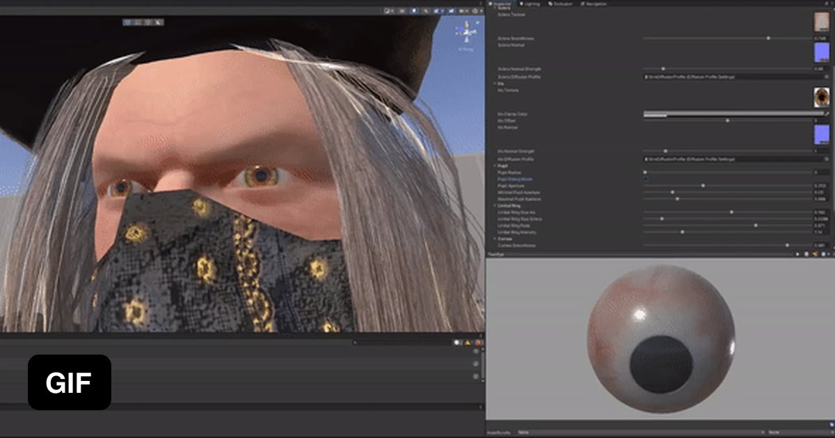 Got new nice eyes shader which is nice ;) Dear fellow game developers ...