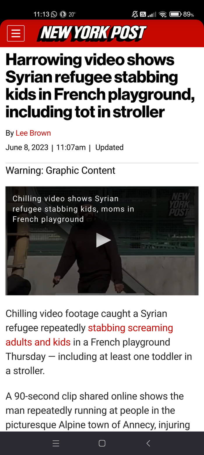 When you want to stab lil children... - 9GAG