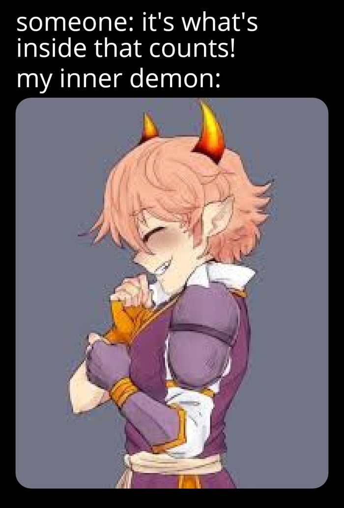 So there are outer demons? - 9GAG