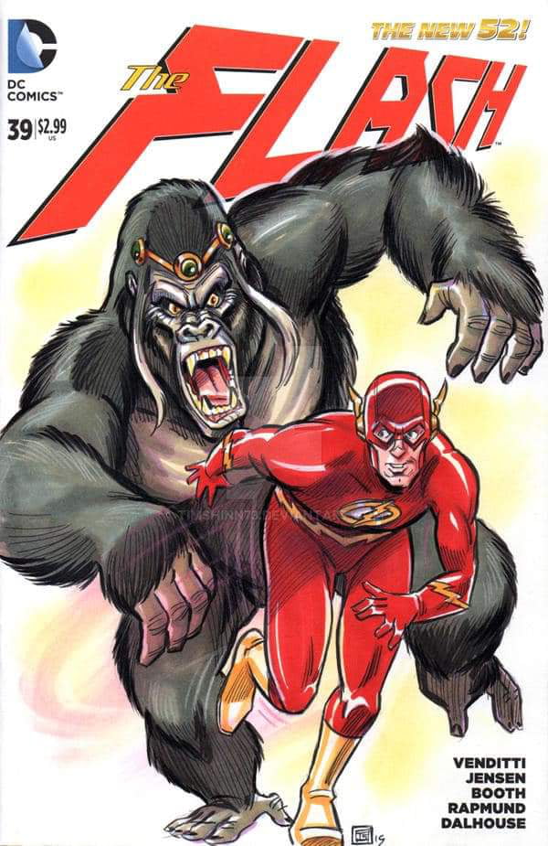 Flash en pleito con un peruano - 9GAG