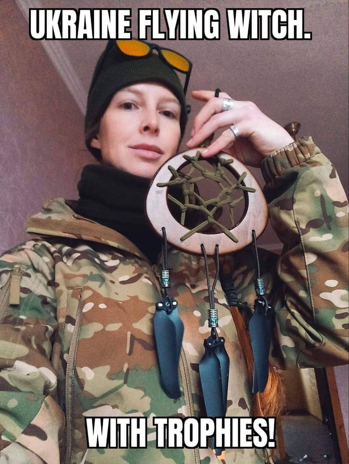 Front lines. Antidrone witch. - 9GAG