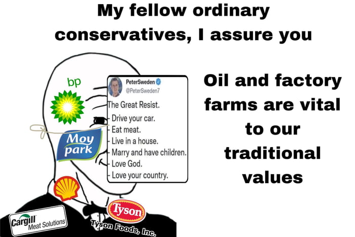 What are Conservatives trying to Conserve?? - 9GAG