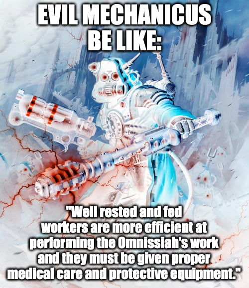 The Machine God values efficiency. - 9GAG