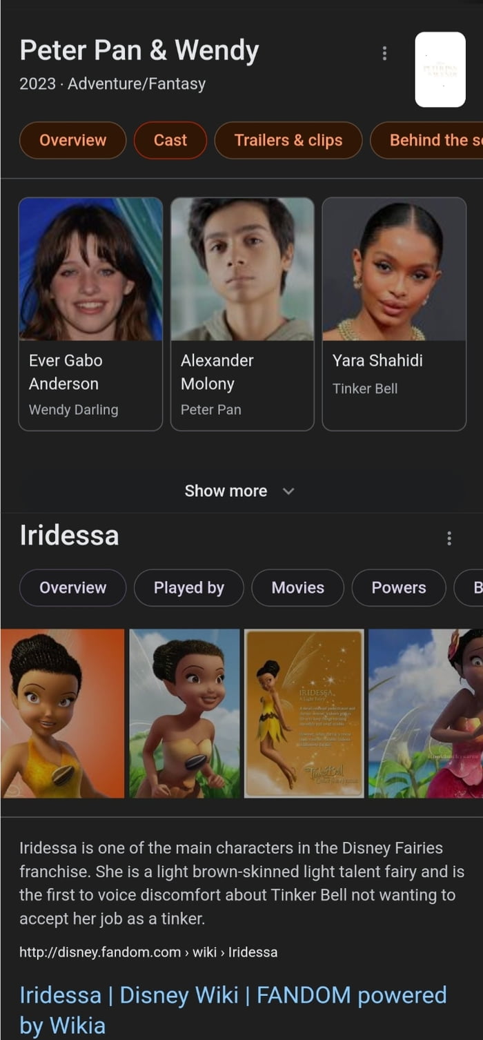 Iridessa: i'm i joke to you disney? - 9GAG