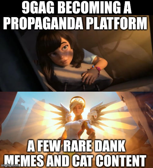 Flood the comment section fellow virgin c*ck suckers - 9GAG