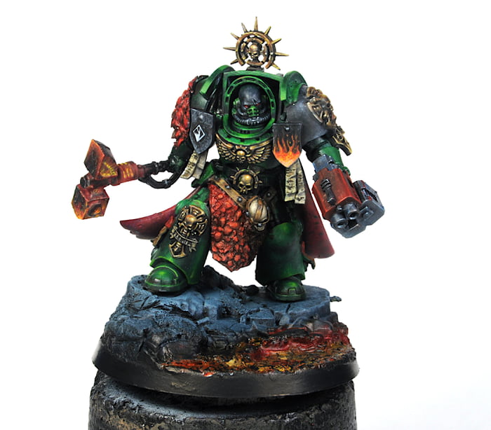 Salamanders Terminator Captain - 9GAG