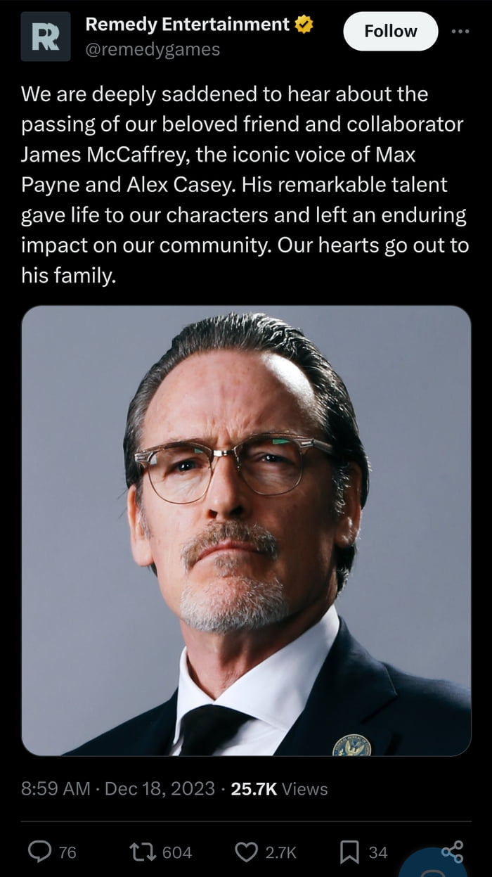 Rip Mr Max Payne - 9GAG