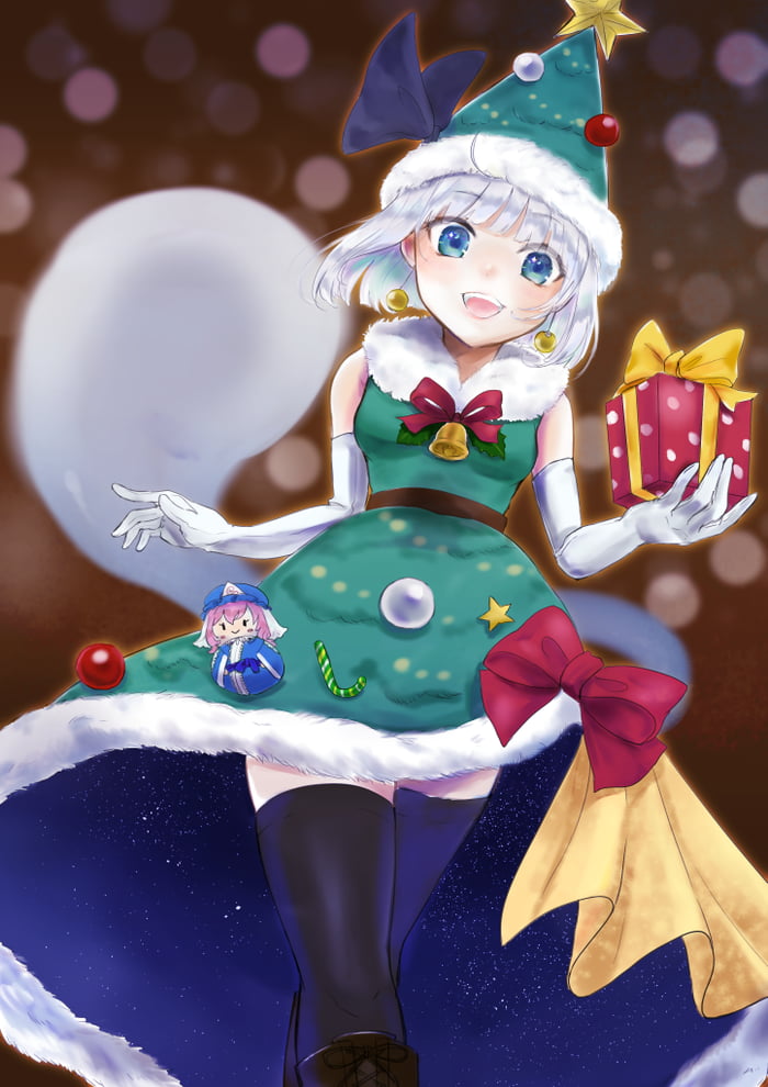 Touhou Advent calendar (#10): Konpaku Youmu (by shizuki uru) - 9GAG