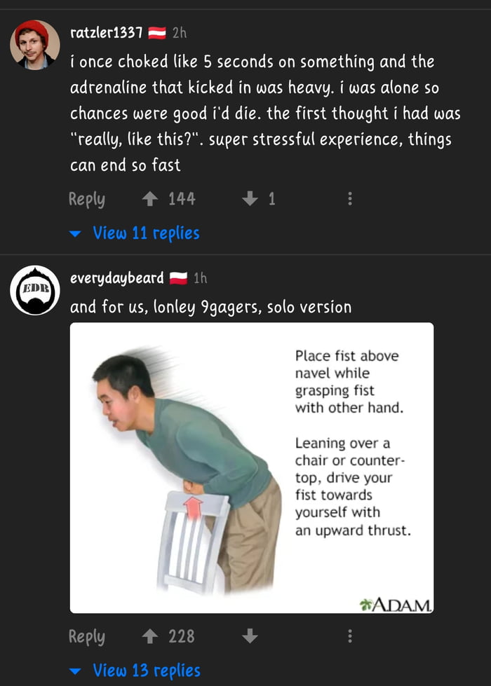 Choke on deez nuts - 9GAG