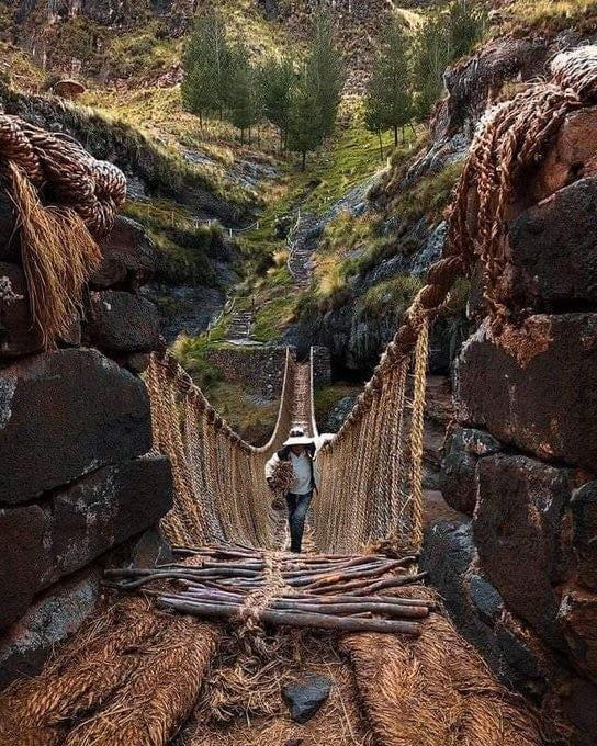 The Incas never invented the wheel, never figured out the arch, never ...