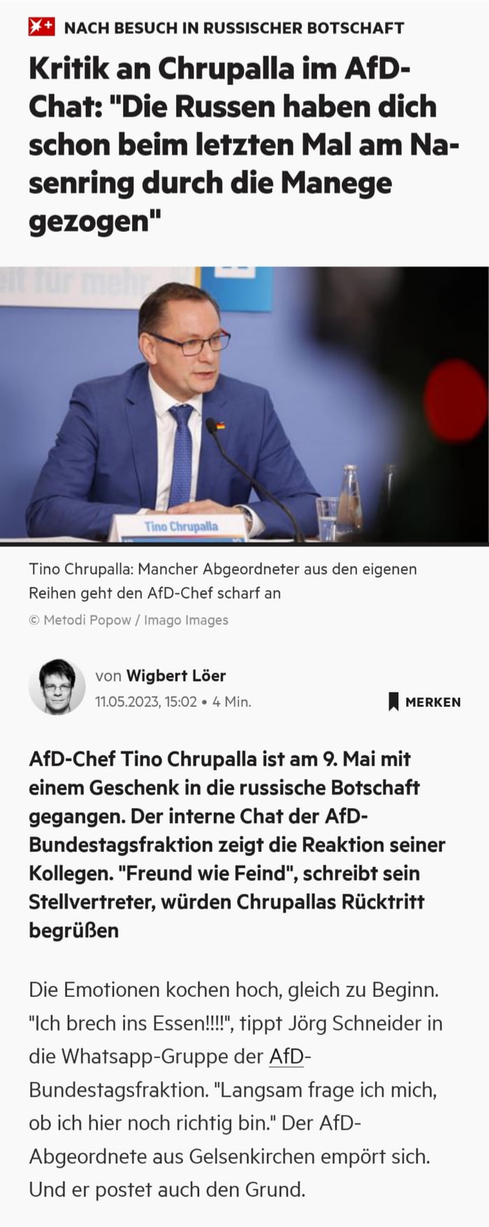Ist doch schön zu sehen, wie sie sich selber fertig machen. - 9GAG