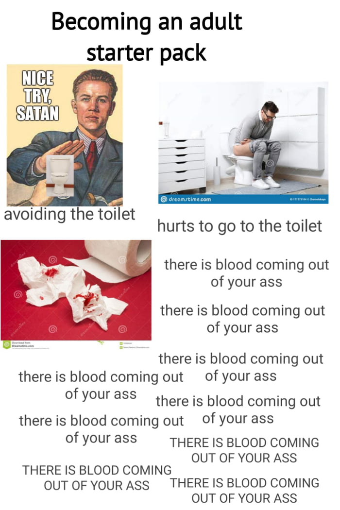 Becoming an adult starter pack - 9GAG
