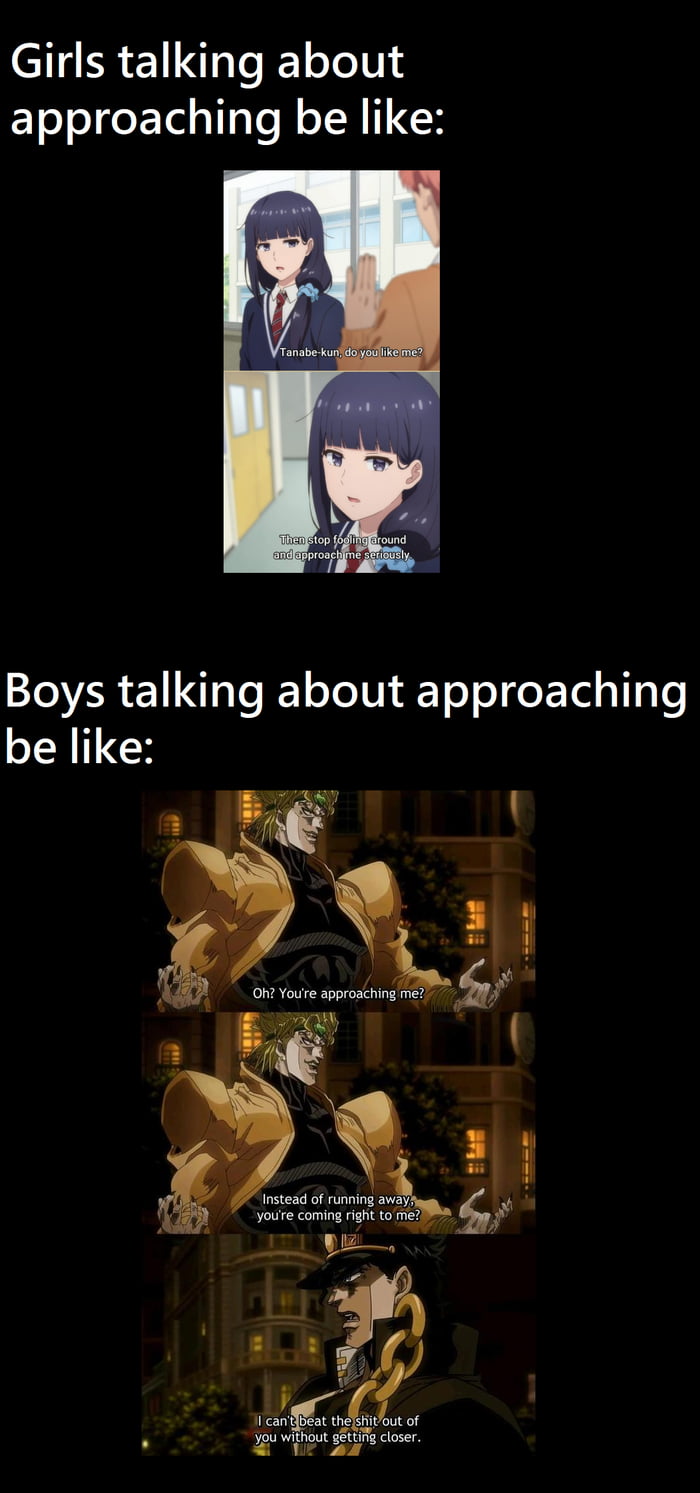 Is that a JOJO reference? - 9GAG