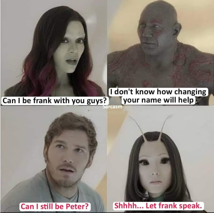 Can I be Frank? - 9GAG