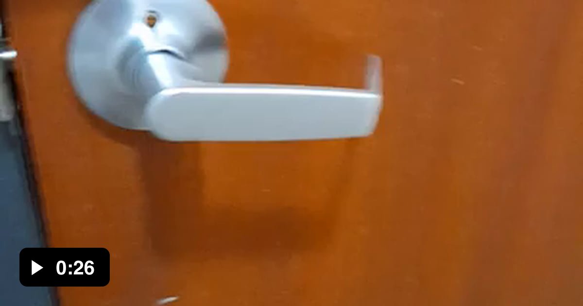 The bathroom lock at this cafe - 9GAG