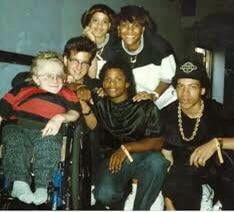 Eazy-E with a few fans about 1990 - 9GAG