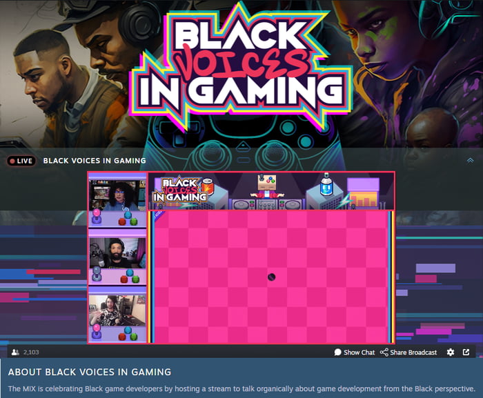 Can you imagine the controversy that a "White Voices in Gaming" stream would cause ? - 9GAG