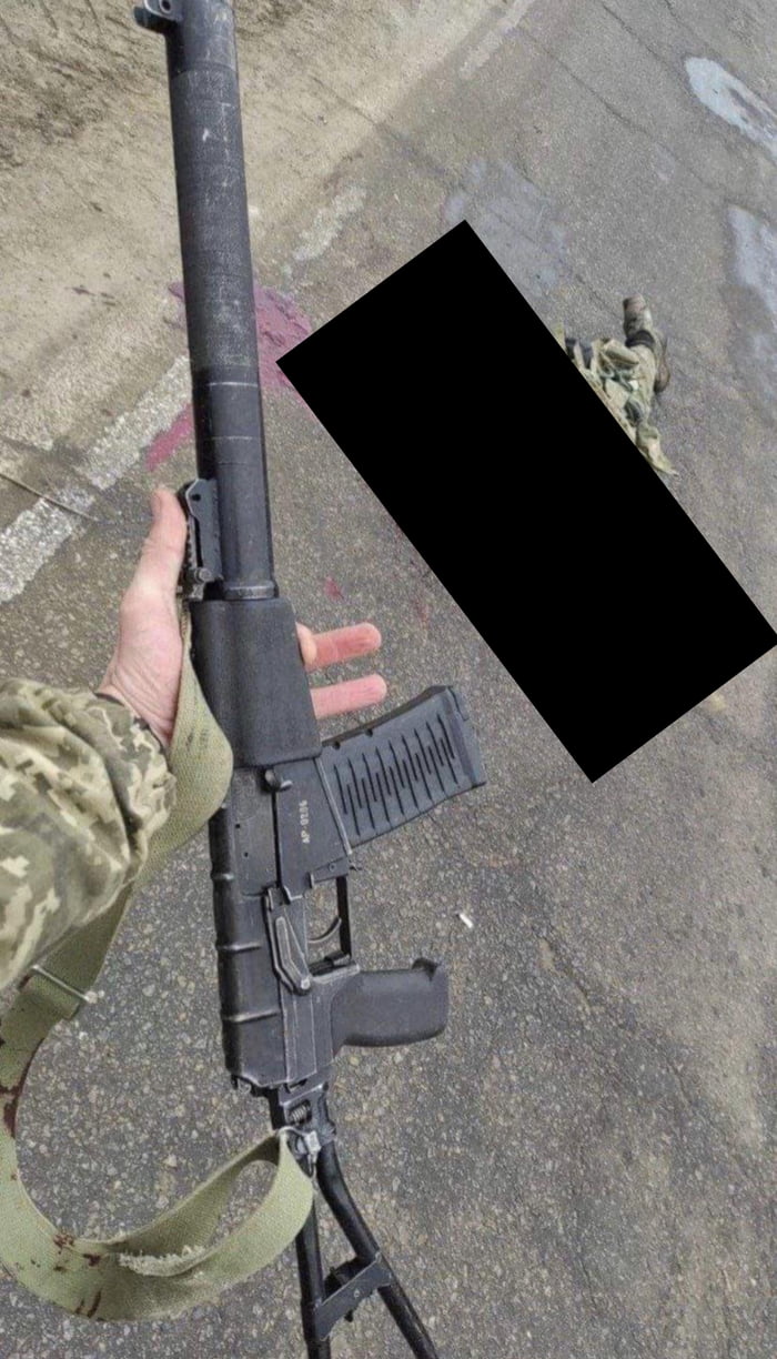Russian paratrooper AS-VAL, never been fired and only dropped once. (1 year since this dropped ...