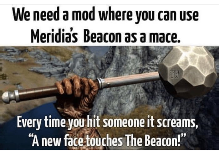 Skyrim Mod - 9GAG